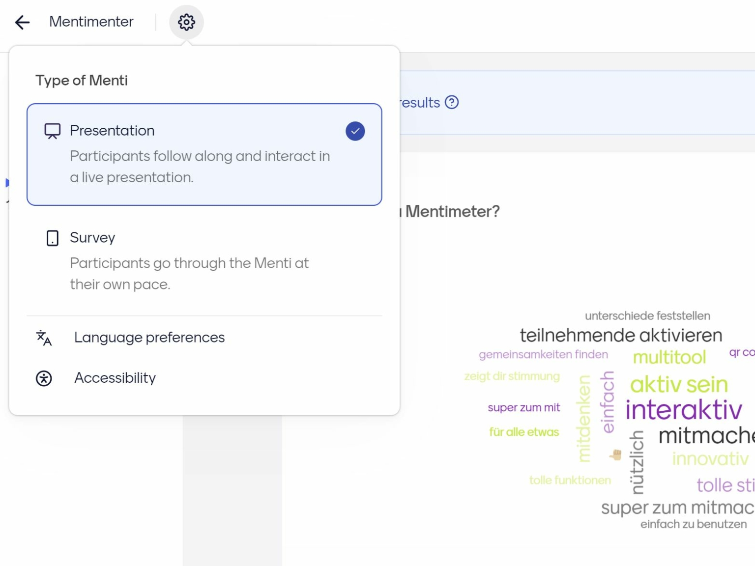 Mentimeter: Tipps und Tricks